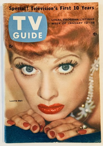 TV Guide Digest 1957 Lucille Ball Desi Arnaz I Love Lucy EX/NM Unread ...