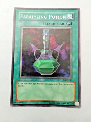 Yu-Gi-Oh! TCG Paralyzing Potion Metal Raiders MRD-137 - Uncirculated | eBay