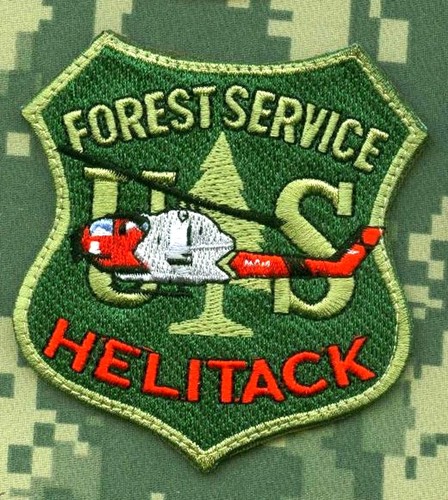 FOREST HELITACK FIRE FIGHTER HOTSHOT HELITACK FIREFIGHTER SERVICE ...