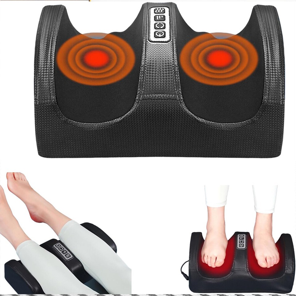 Foot Leg Vibration Blood Circulation Booster Feet Massager Kneading ...