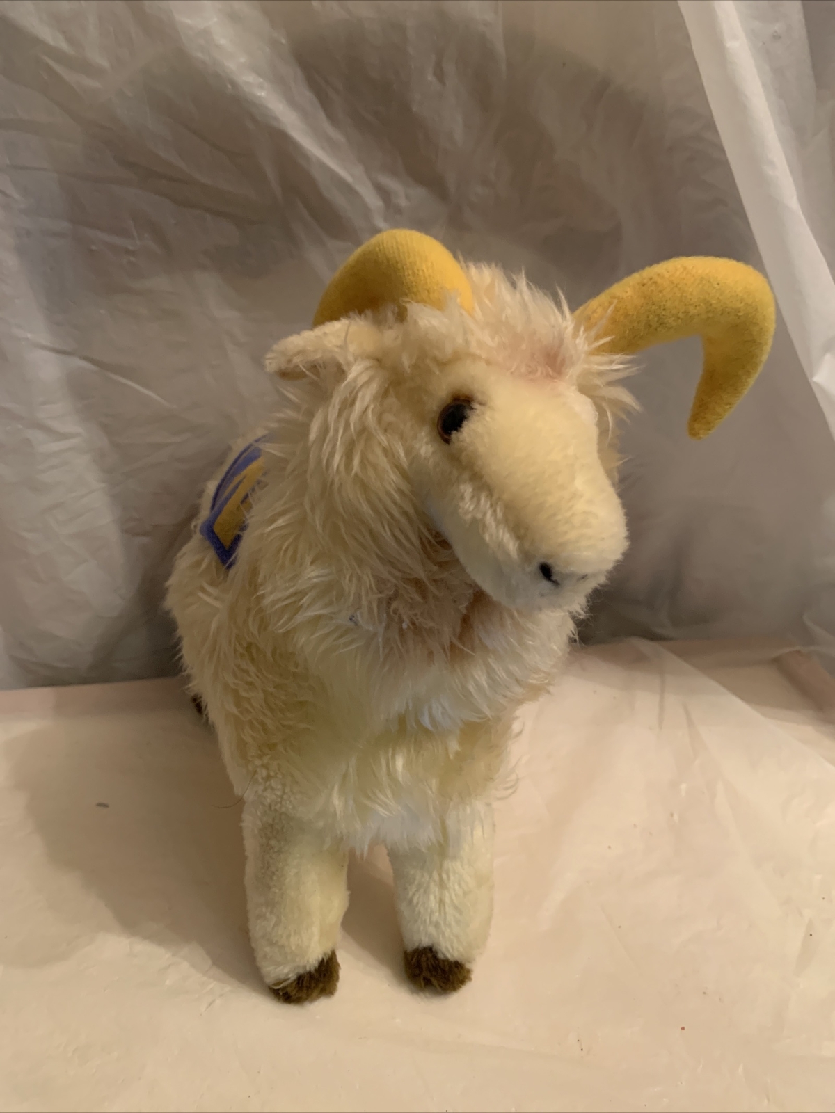 Billy the Goat Plush Stuffed Ram - 1978 U.S. Navy Dakin Vintage | eBay