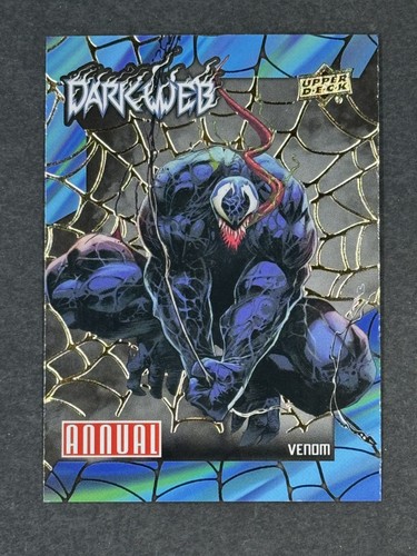 VENOM DARK WEB INSERT #DW-11 UPPER DECK MARVEL ANNUAL 2023/24 | eBay