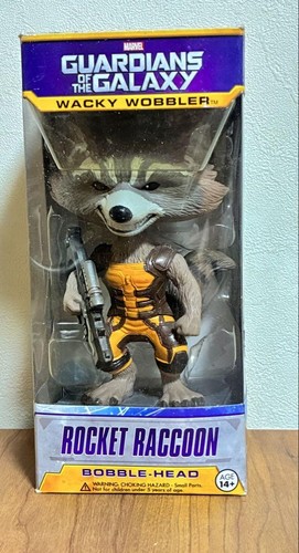 Marvel Guardians Of The Galaxy Rocket Bobble Head | eBay