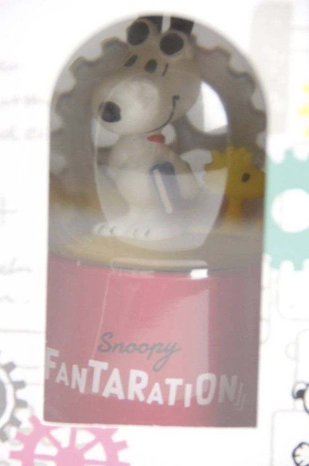 Snoopy Fun Science Art Exhibition Fantaration Snow Globe Woodstock | eBay
