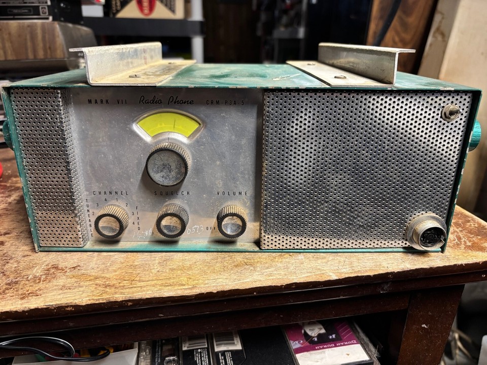 RCA Mark VII Radio Phone (CB) Model CRM-P3A-5 For Parts or Repair ...