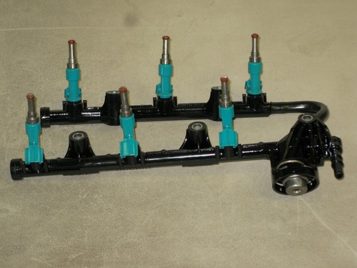 Six Fuel injectors Rail Pressure Regulator Toyota Lexus 3.5L V6 6 Cyl ...