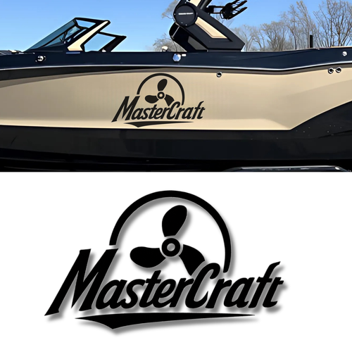 MasterCraft Boat Yacht Marine Grade Vinyl Decals High Quality 2PC Set ...