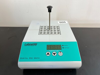 Labnet D1100 Digital Dry Bath Incubator, with Heat Block 24 x 10mm ...