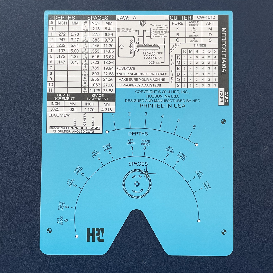 New HPC Replacement Code Cards for 1200 CMB Blitz - Free Shipping ...