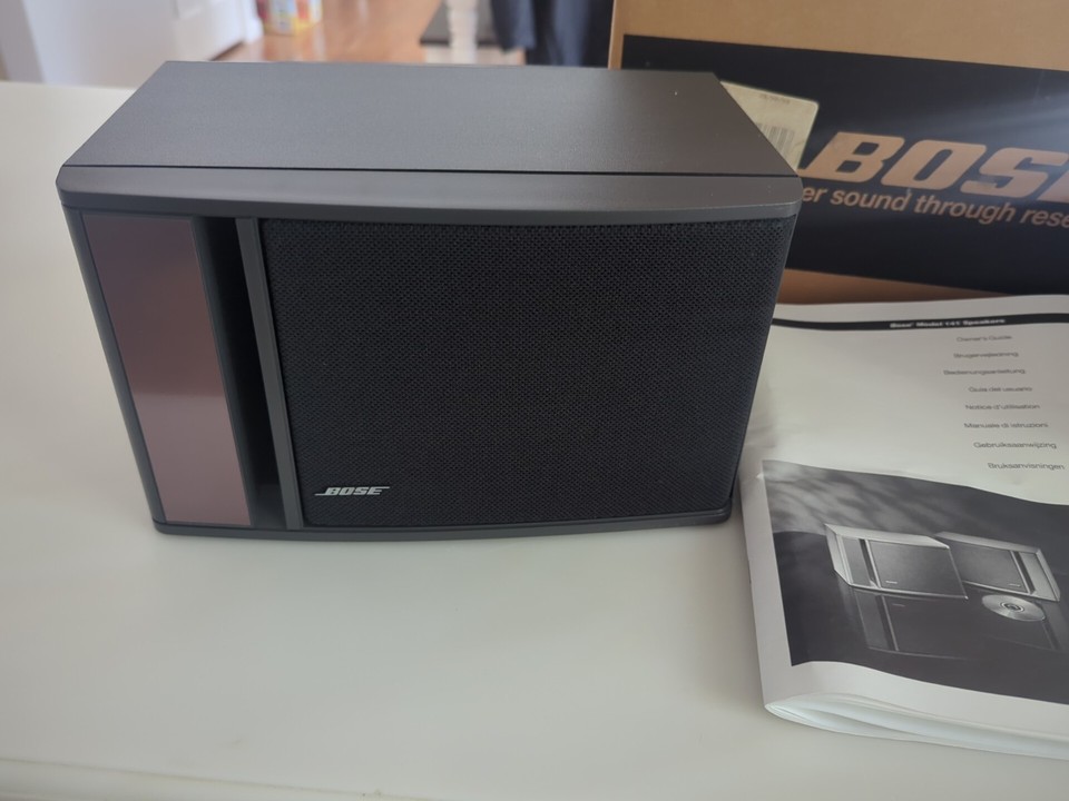 Bose Model 141 Speakers Pair W/All Original Packaging | eBay