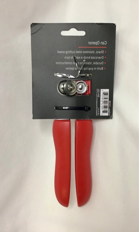 Brand New OXO Softworks Stainless Steel Can Opener in Red | eBay