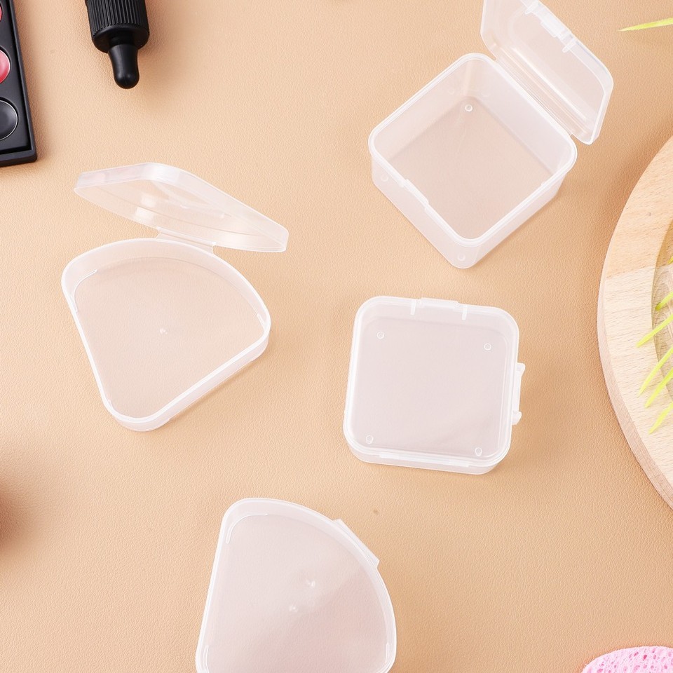 4pcs Makeup Sponge Holder Cases Makeup Puff Holder Cosmetic Egg Boxes ...
