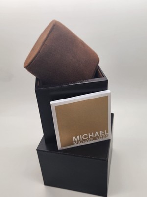 Michael Kors set of 2 Watch Boxes only with Pillow & Manual – Brand New ...