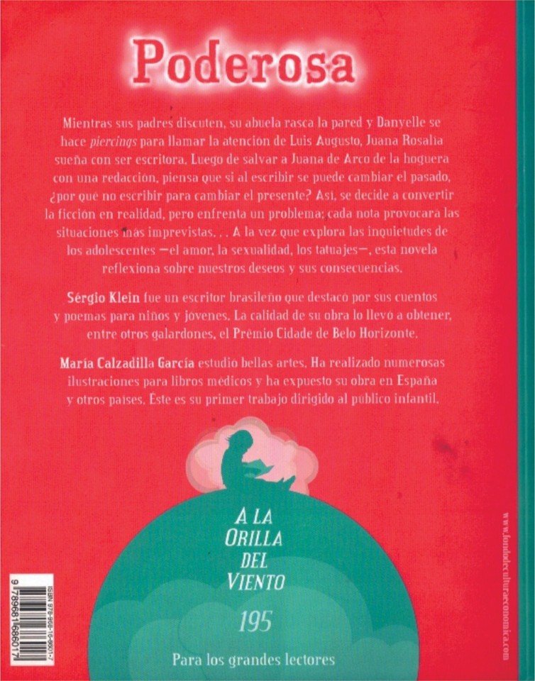 LIBRO "PODEROSA", UNA CHICA CON EL MUNDO EN SU MANO, EN ESPAÑOL | eBay