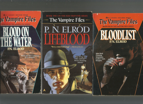 P.N.ELROD (3PB) THE VAMPIRE FILES -BLOODLIST +LIFEBLOOD +BLOOD ON THE ...