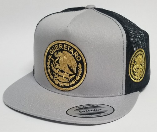 QUERETARO MEXICO BASEBALL HAT MESH TRUCKER BLACK ADJUSTABLE NEW | eBay