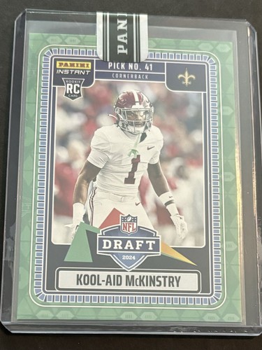 2024 Panini Instant NFL Kool-Aid McKinstry Draft Night SP Rookie Card ...