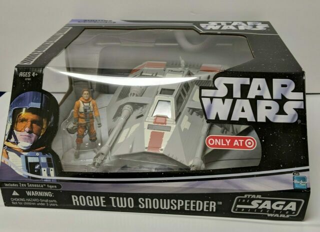 Rogue Two Snowspeeder Episode V Star Wars Saga Collection Hasbro 2006 ...