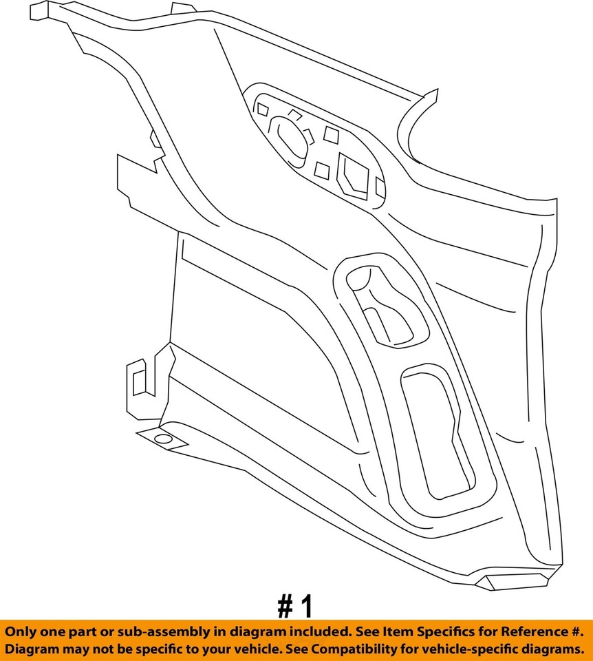 CHRYSLER OEM 17-23 Pacifica Side Panel Interior Trim-Qtr Trim Panel ...