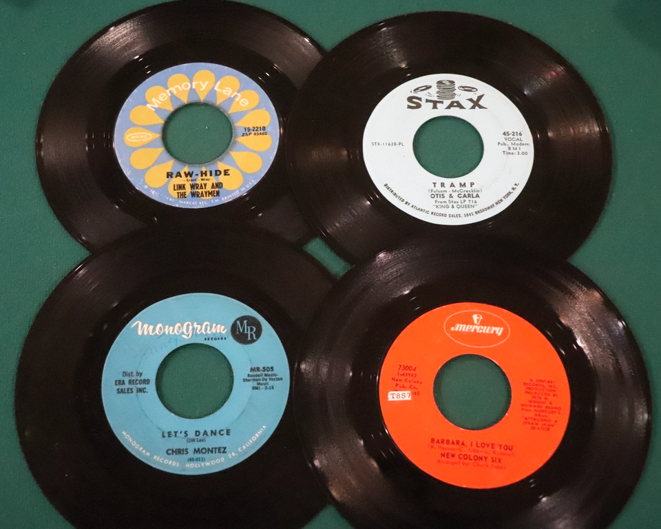 Lot 48 Different Rare / Scarce/Obscure 45 rpm Discs Varied Labels ...