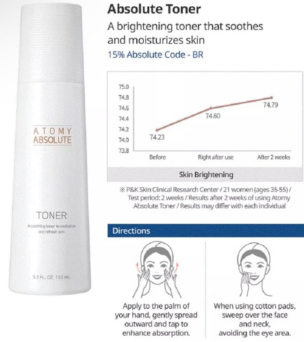 Atomy Absolute CellActive Skincare 6 Item Set Toner Ampoule Serum ...