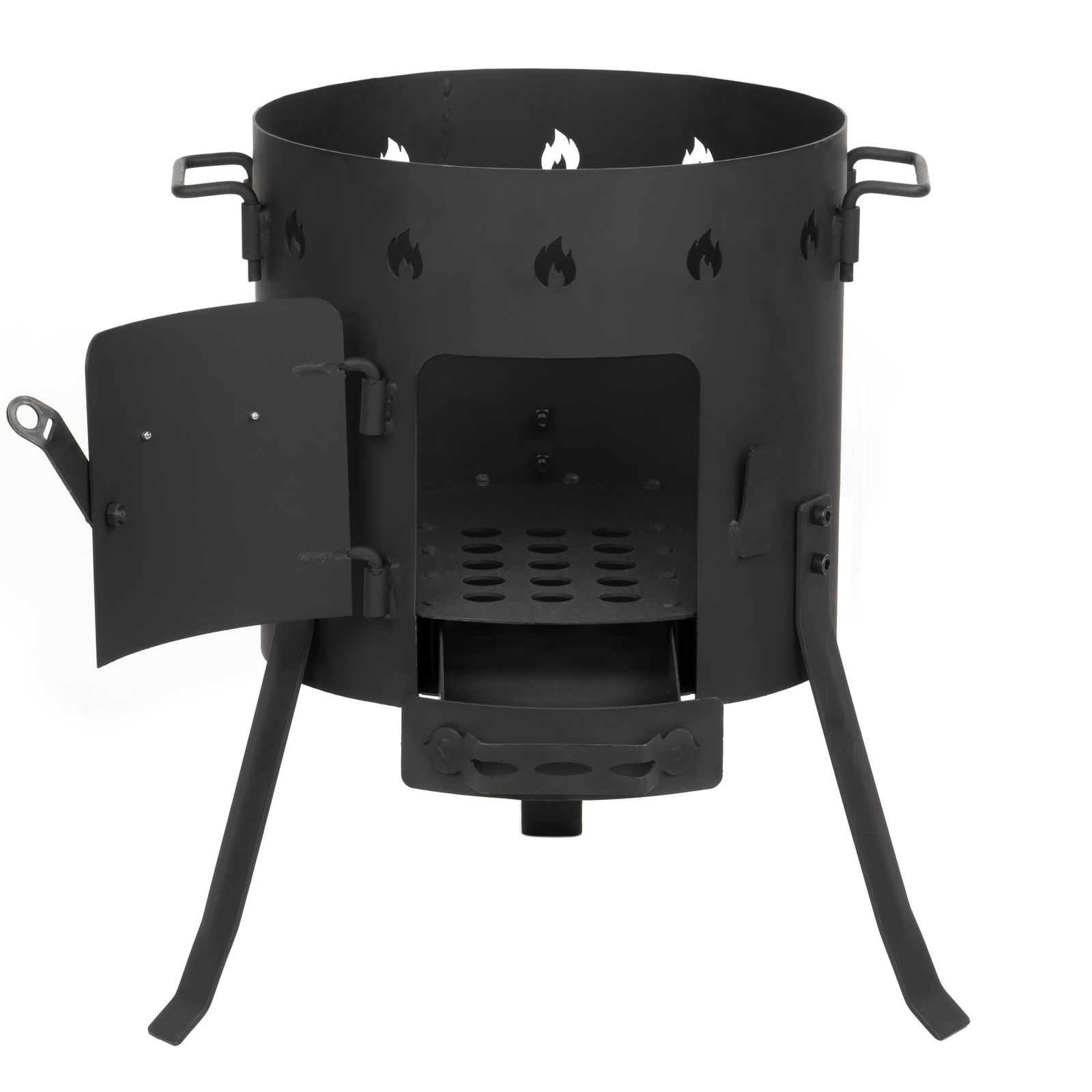 BBQ-Toro Kazan Gusseisen Topf I Kasan Feuerkessel Feuertopf mit Deckel ...