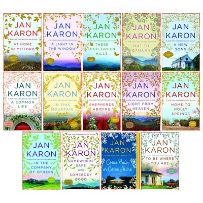 Jan Karon The Mitford Years Complete Series Set Books 1-14 Paperback ...