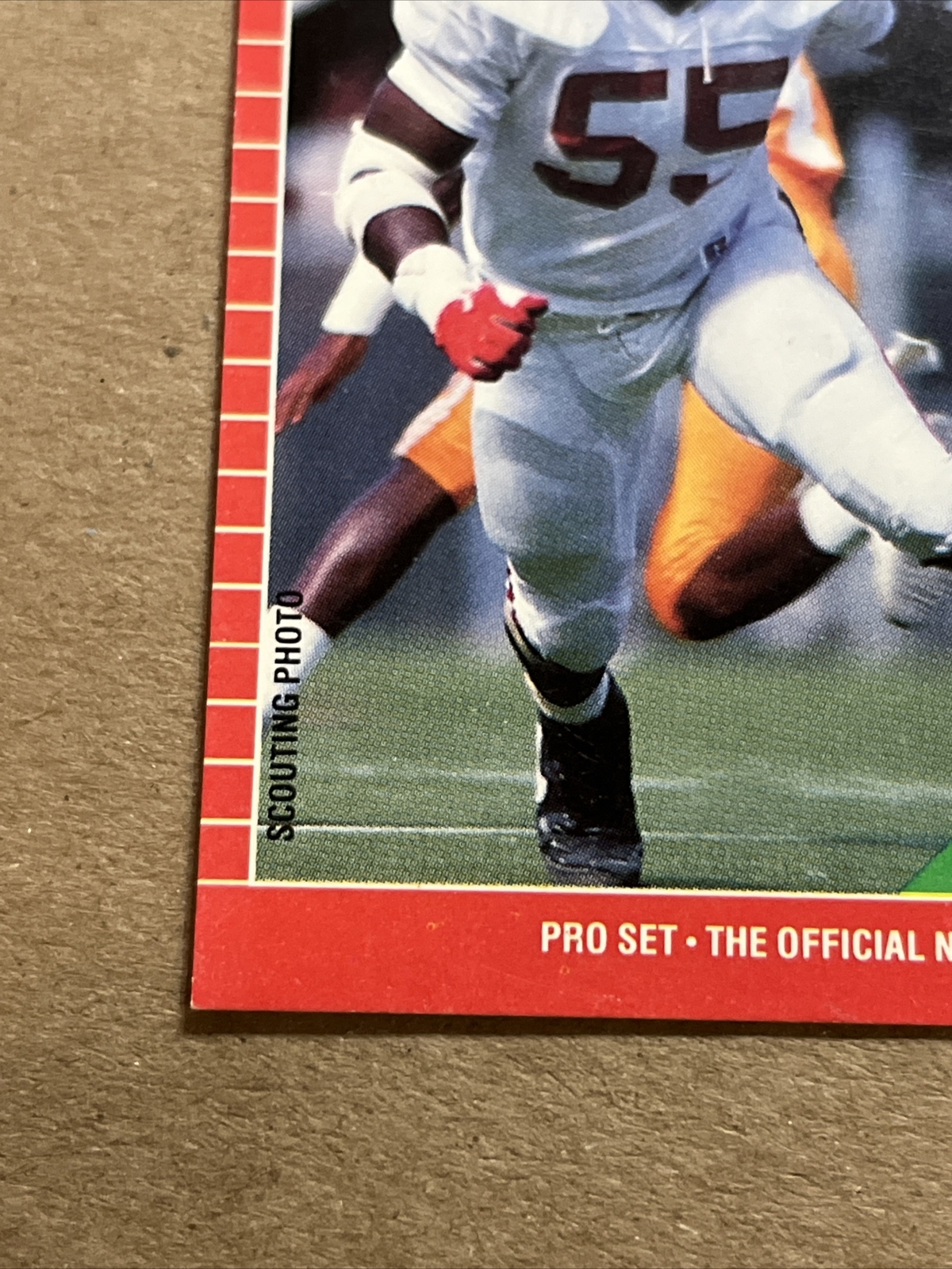Derrick Thomas Rookie 1989 Leaf Pro Set Prospect No.1 Pick Football ...