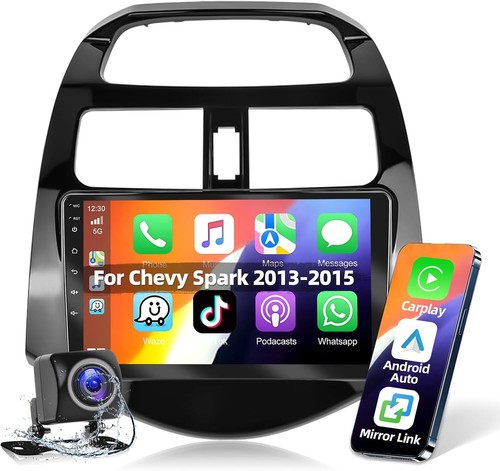 9" Car Radio Stereo Play GPS Head Unit Android 12 For Chevrolet SPARK ...