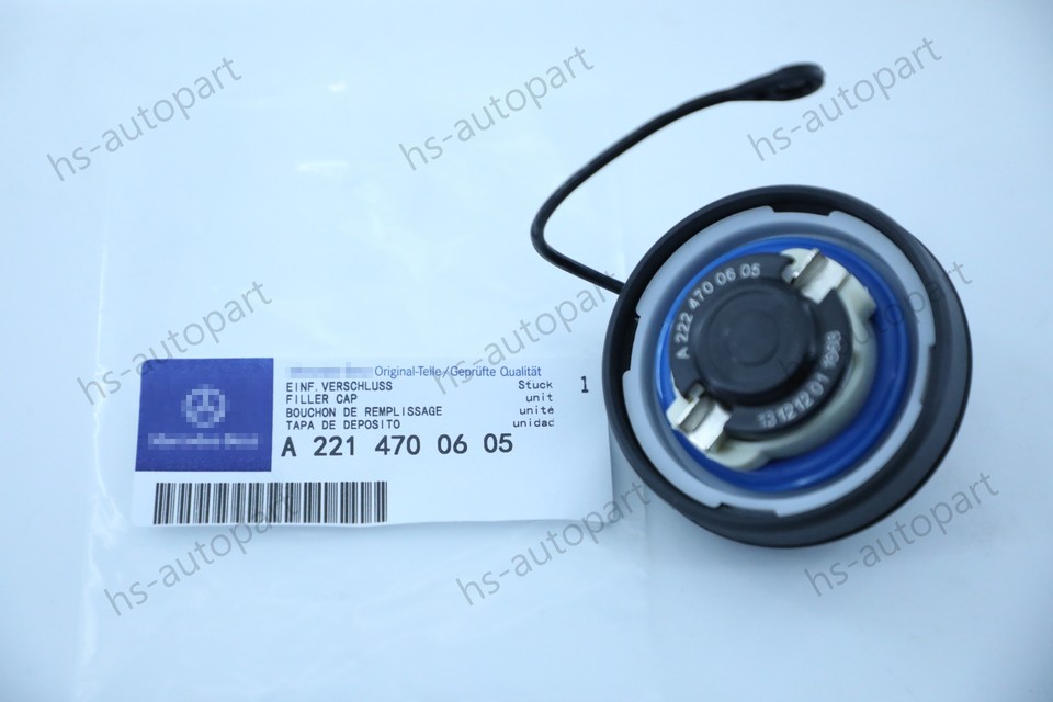 New For Mercedes Benz Fuel Gas Tank Filler Cap OEM 2214700605 With ...