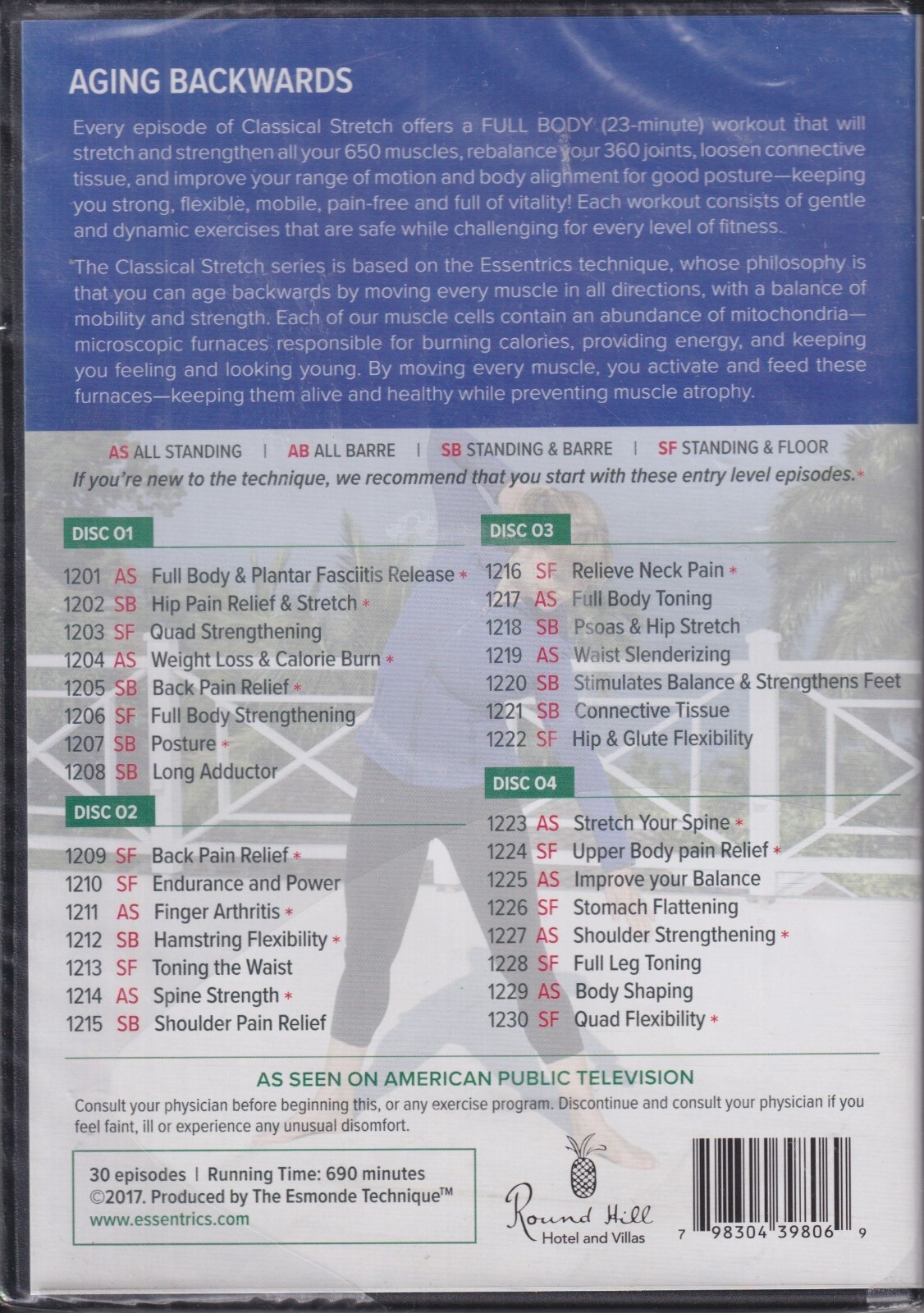 Classical Stretch Aging Backwards Series: Complete Season 12 (DVD, 2017 ...