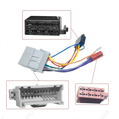 For 2006-2010 Hummer H3 Car CD Radio Audio Head Unit ISO Wiring Harness ...