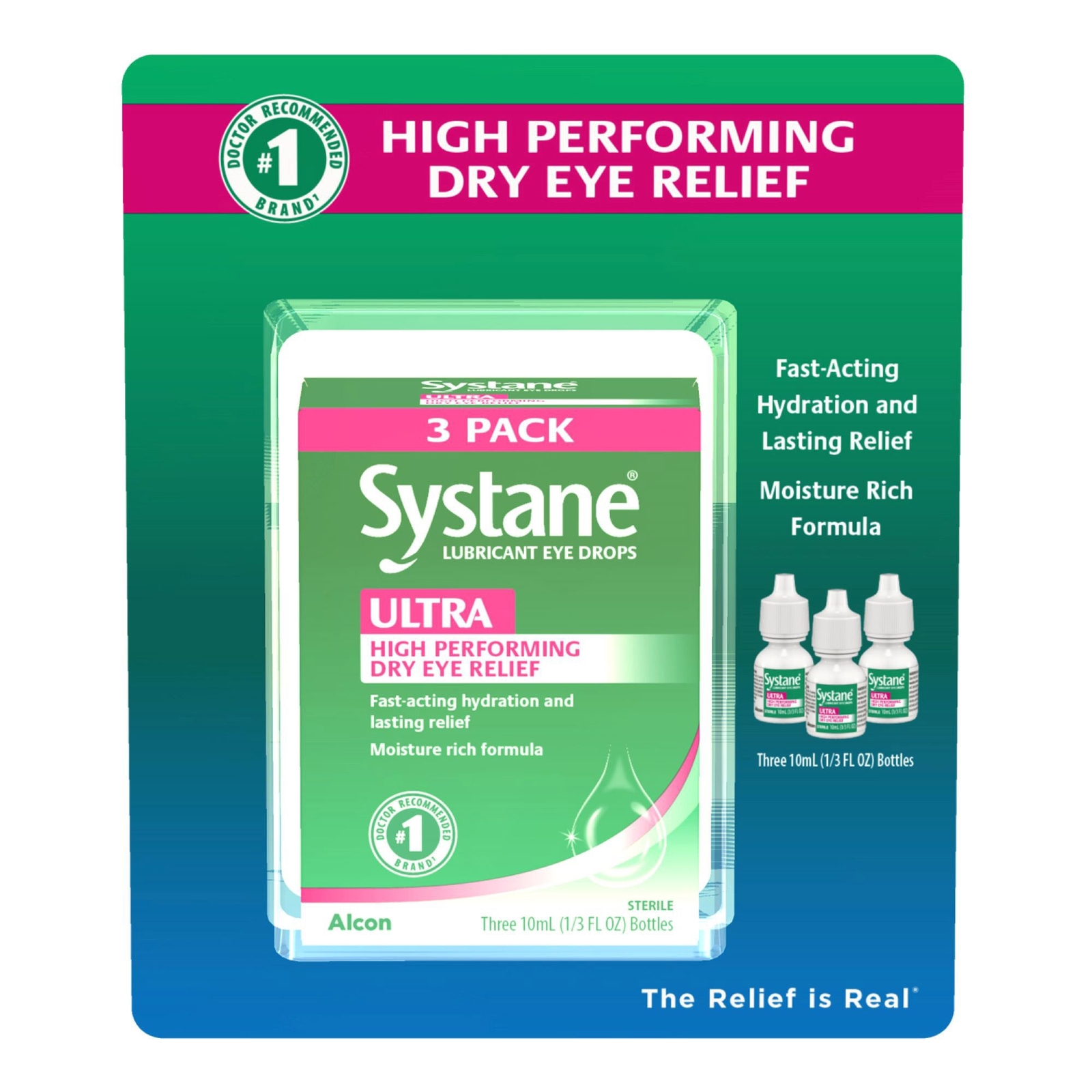 Systane ULTRA Lubricant Eye Drops, 30 ml. | eBay