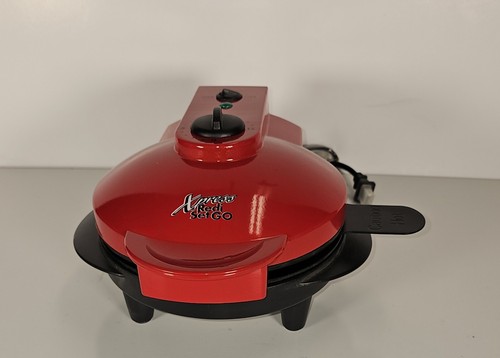 Xpress Redi Set-Go 05-53688 electric grill with accessory pan healty ...