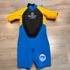 Airtime Watertime Floater Child Wetsuit Size 8 Yellow Blue Neoprene ...