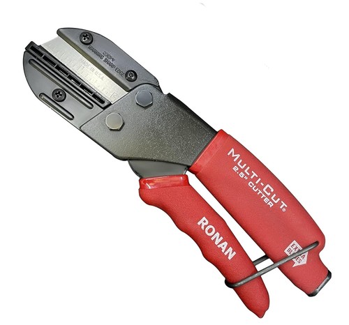 Ronan Multi-Cut Industrial Cutter – Heavy-Duty Blade for Plastic, Red ...