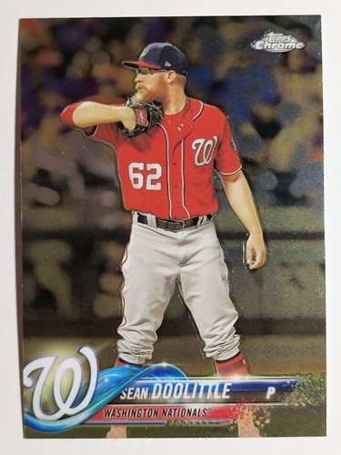 2018 Topps Chrome #137 Sean Doolittle | eBay