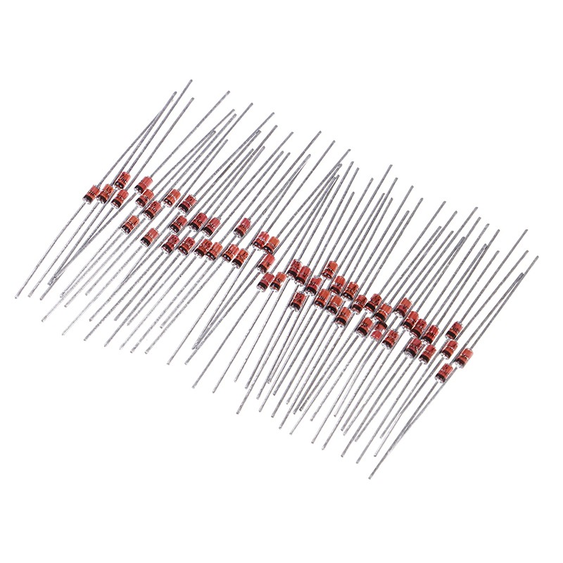 50pcs 1W 5.1V Zener diode 1N4733A 1N4733 IN4733A IN4733 5V1 volt DO-35 ...