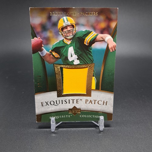 2006 Upper Deck Exquisite Collection Patch Brett Favre /30 | eBay