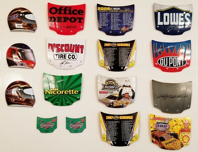 Lot Of (11) Vintage Nascar Hood Magnets + (5) other Magnets | eBay