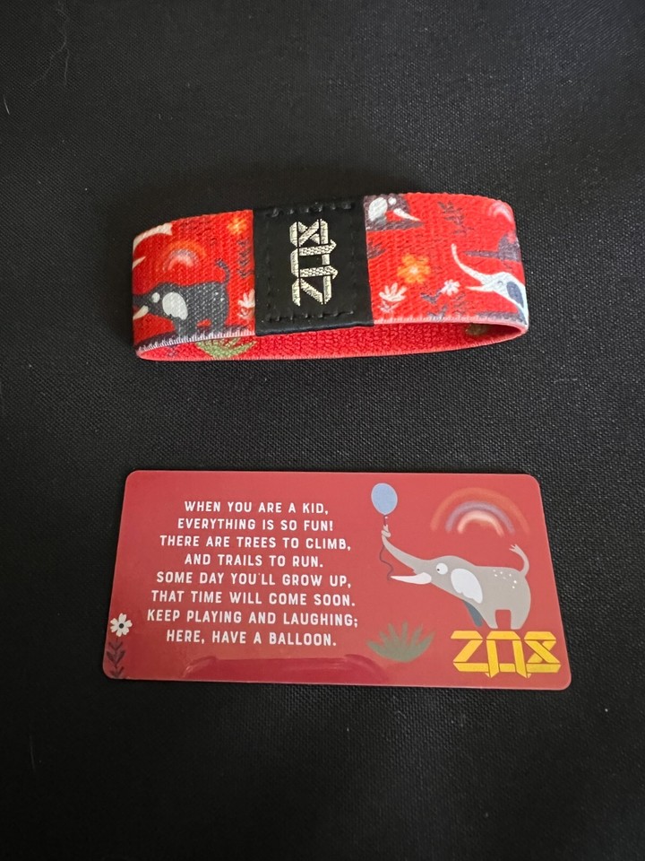 Zox Bracelet NEVER FORGET TO HAVE FUN Size Small Unworn | eBay