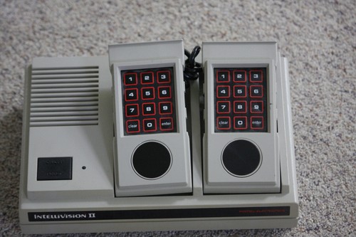 Vintage Mattel Intellivision II Console w/ Intellivoice & 2 Games ...