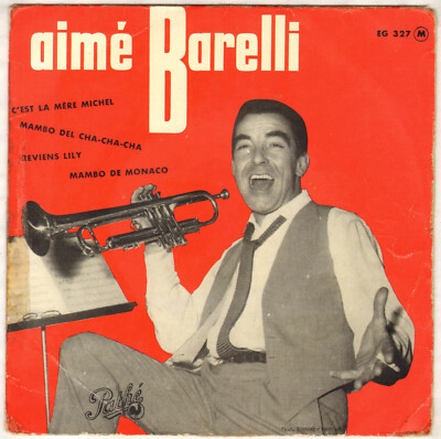 AIME BARELLI "MAMBO DE MONACO" LATIN JAZZ EP PATHE 327 | eBay