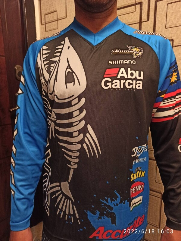 Pro Fishing Jersey For Men Long Sleeve Outdoor Clothes Breathable ...