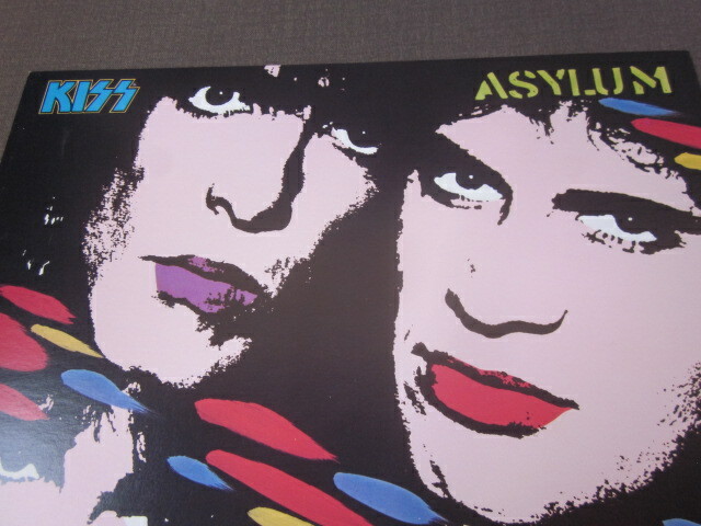 Kiss 1985 Asylum 12x12 Promo Cover Flat Poster Simmons Stanley Kulick ...