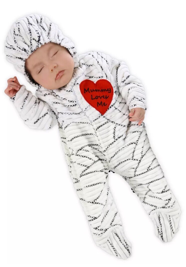 Baby Mummy Loves Me Plush Costume Newborn Infant 3-6 months Princess ...