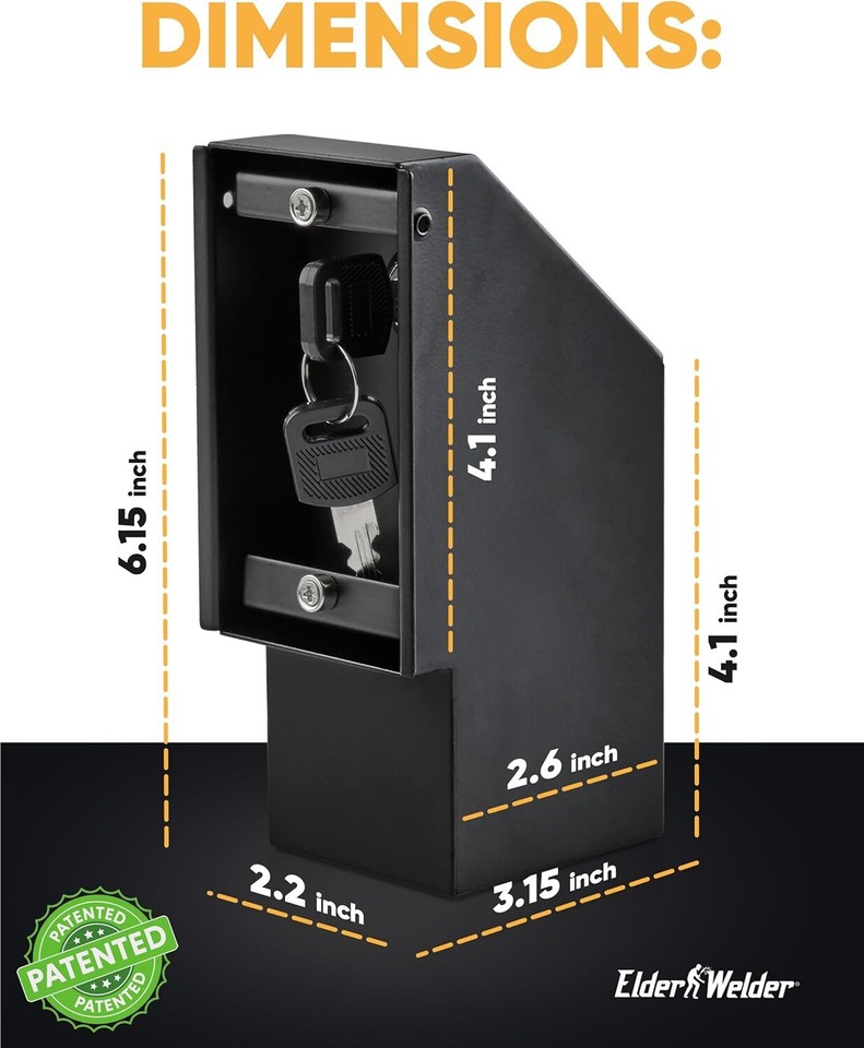 Hidden Wall Safe Outlet with Key Lock Electric Socket Safe Covert Wall ...