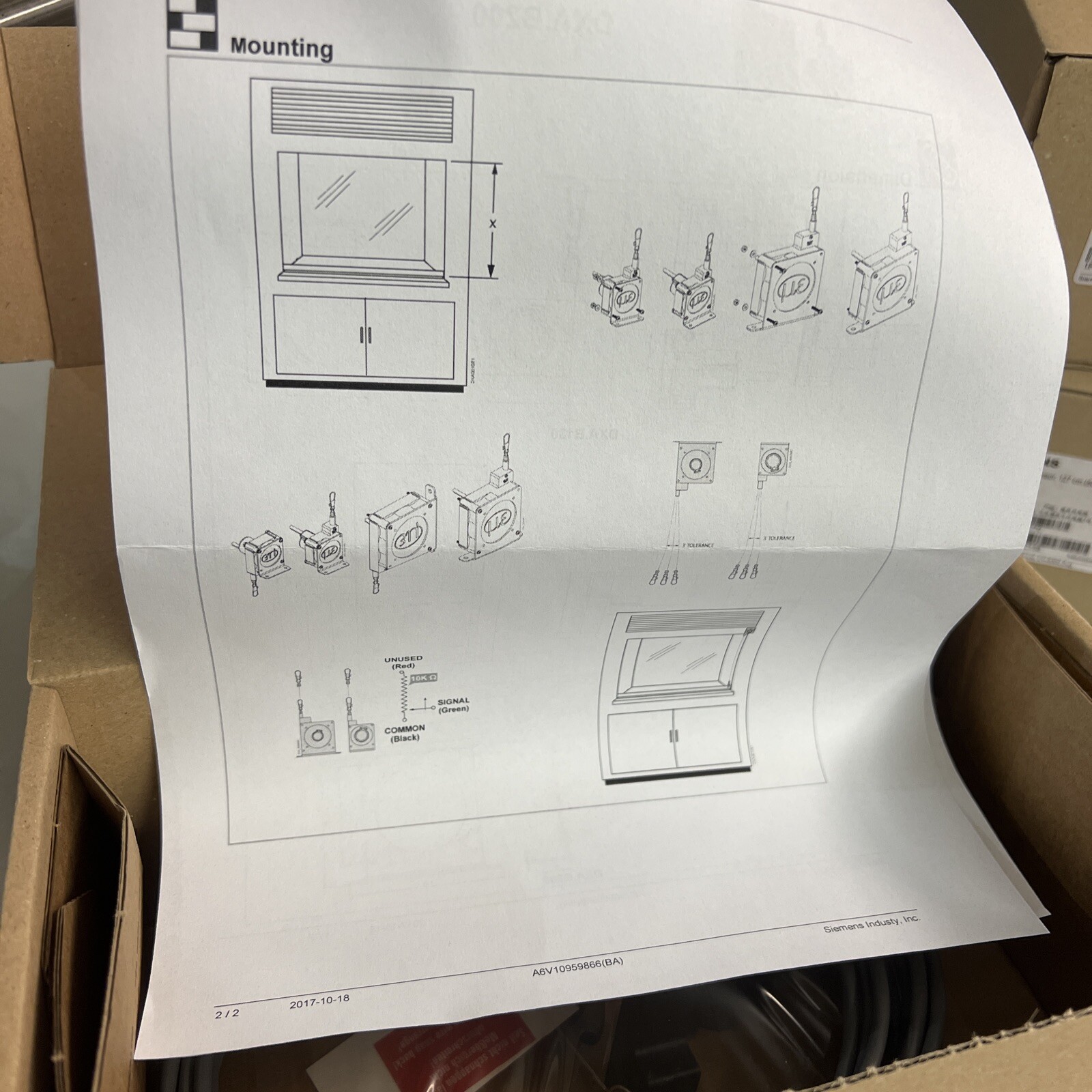 SIEMENS DXA.B130Cable Sash Sensor, 1270 mm *NEW* | eBay