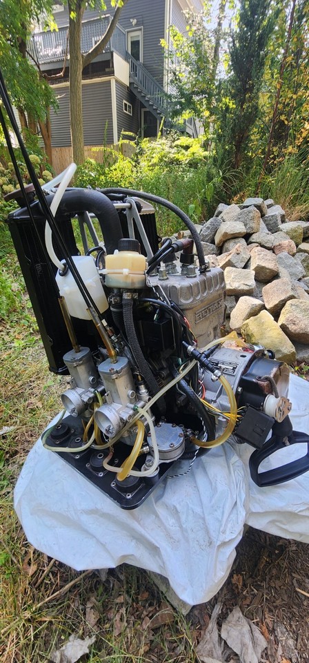 64HP ROTAX 582 ENGINE 2.58 B type GEARBOX SIDE EXHAUST ULTRALIGHT ...