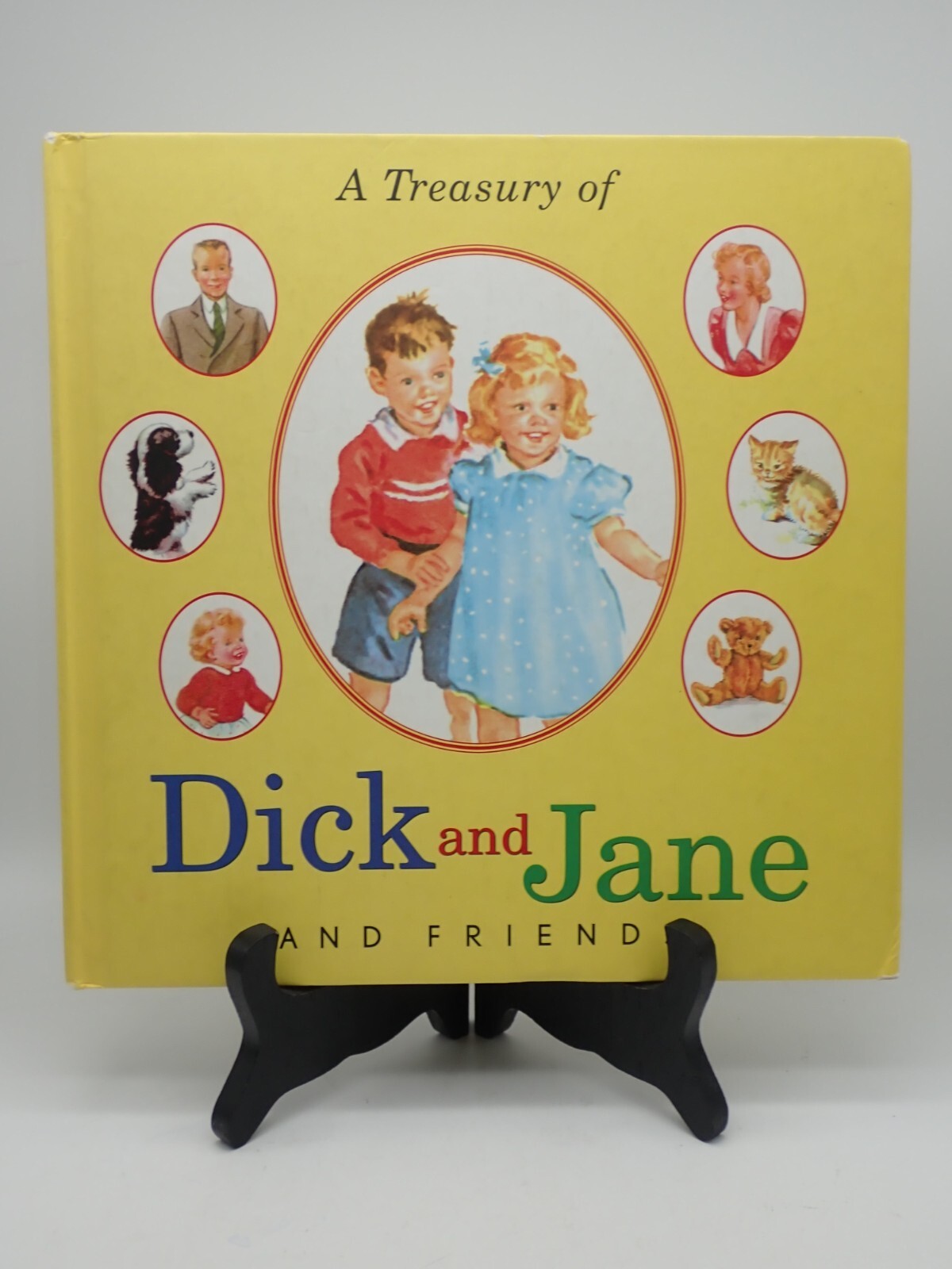 Vintage 1984 Treasury of Dick and Jane & Friends Story Book Hardcover ...